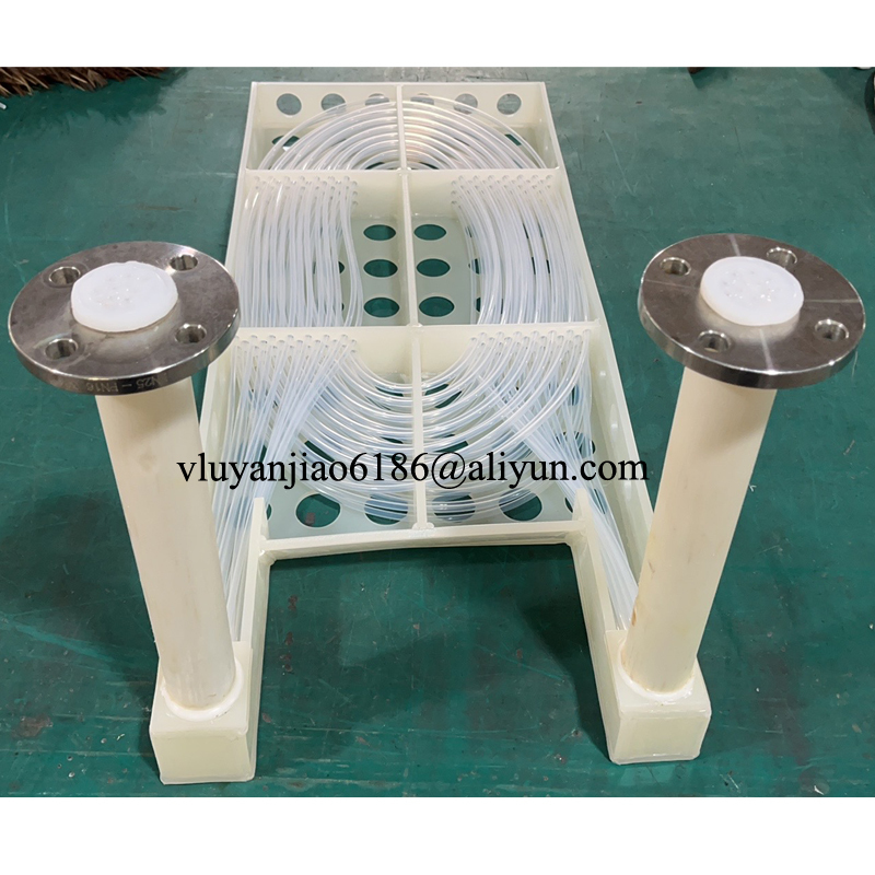 PTFE Heat Exchanger for Corrosive Chemicals 30 PSI