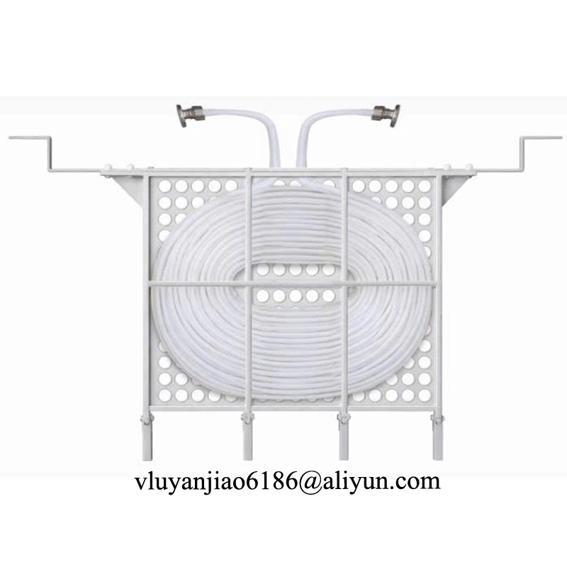 PTFE-warmtewisselaar voor stoomverwarming van chemische tank in ...